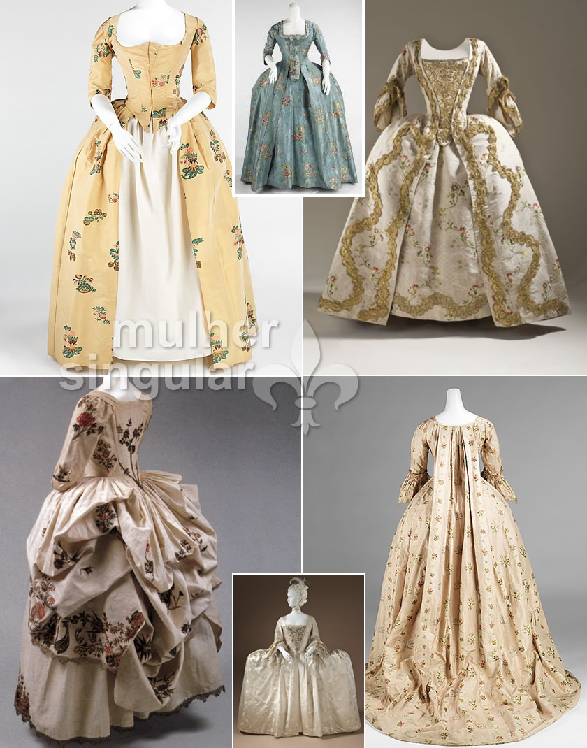 Homens 4 Cs = colete + casaco + culote + camisa com bordados